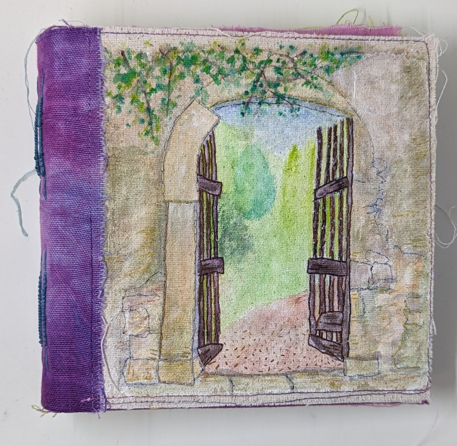 New Book Making Class with my Impavida Sketch Technique. – Liz Kettle